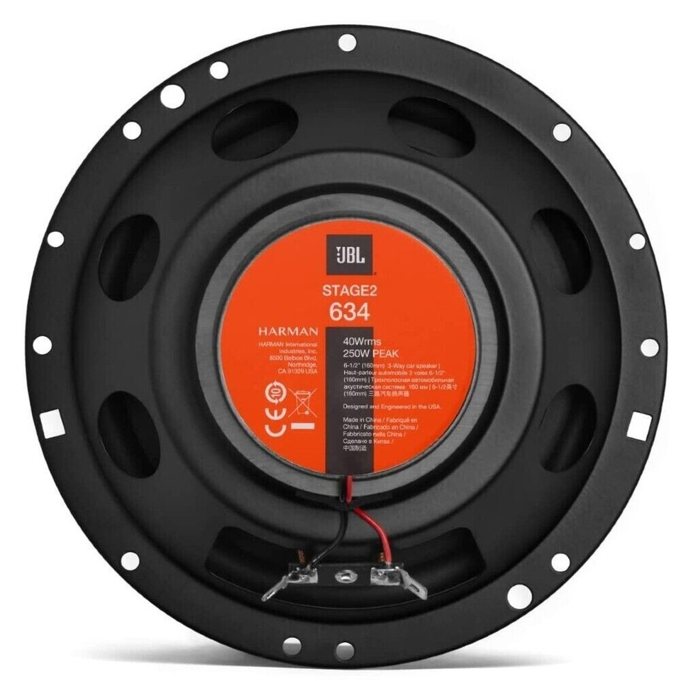 New JBL Front & Rear Door Car Speaker Upgrade bundle for 2005-2018 ...