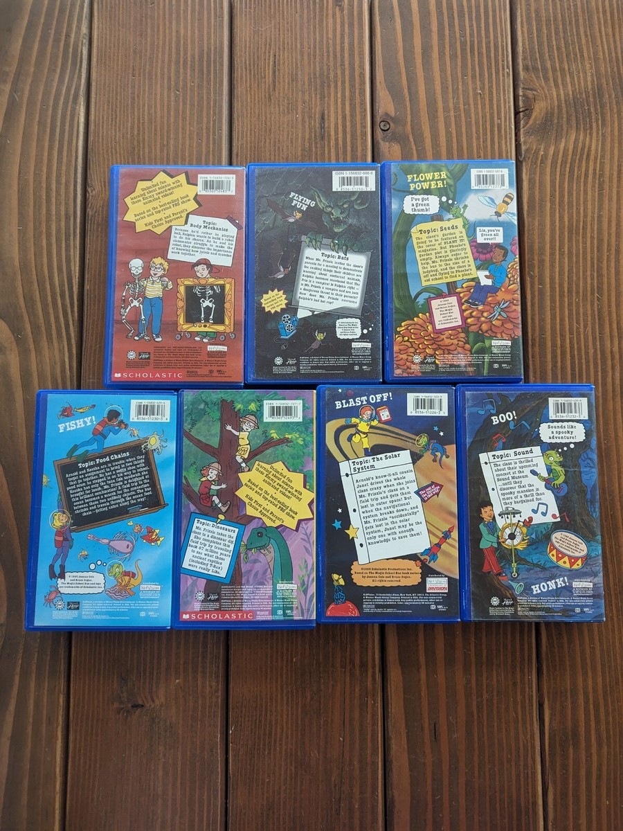 El Autobús Mágico Va A Seed Vhs Vintage Magic School Bus Goes To