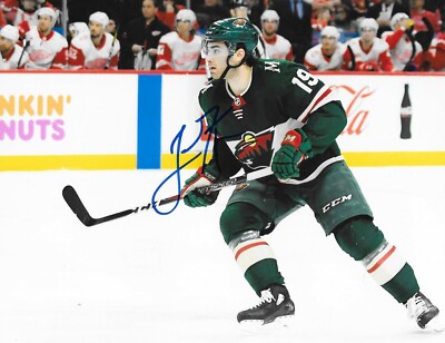 Luke Kunin signed Minnesota Wild 8x10 photo autographed | eBay