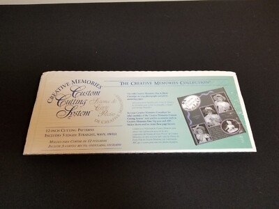 Creative Memories Patterns Custom Cutting System 12" Straight Wavy ...