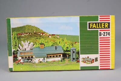 ZS230 Faller Train Maquette decor Ho B-274 Ferme moderne Modern farm ...