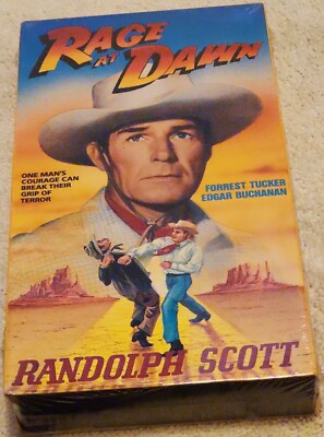 Rage at dawn VHS Western Randolph Scott New Rare oop 84296010684| eBay