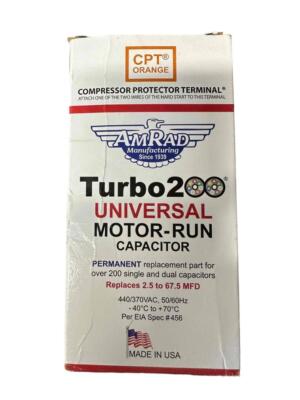 NEW Mars Turbo 200 Universal Moto Run Capacitor 12200 64800920012 | eBay