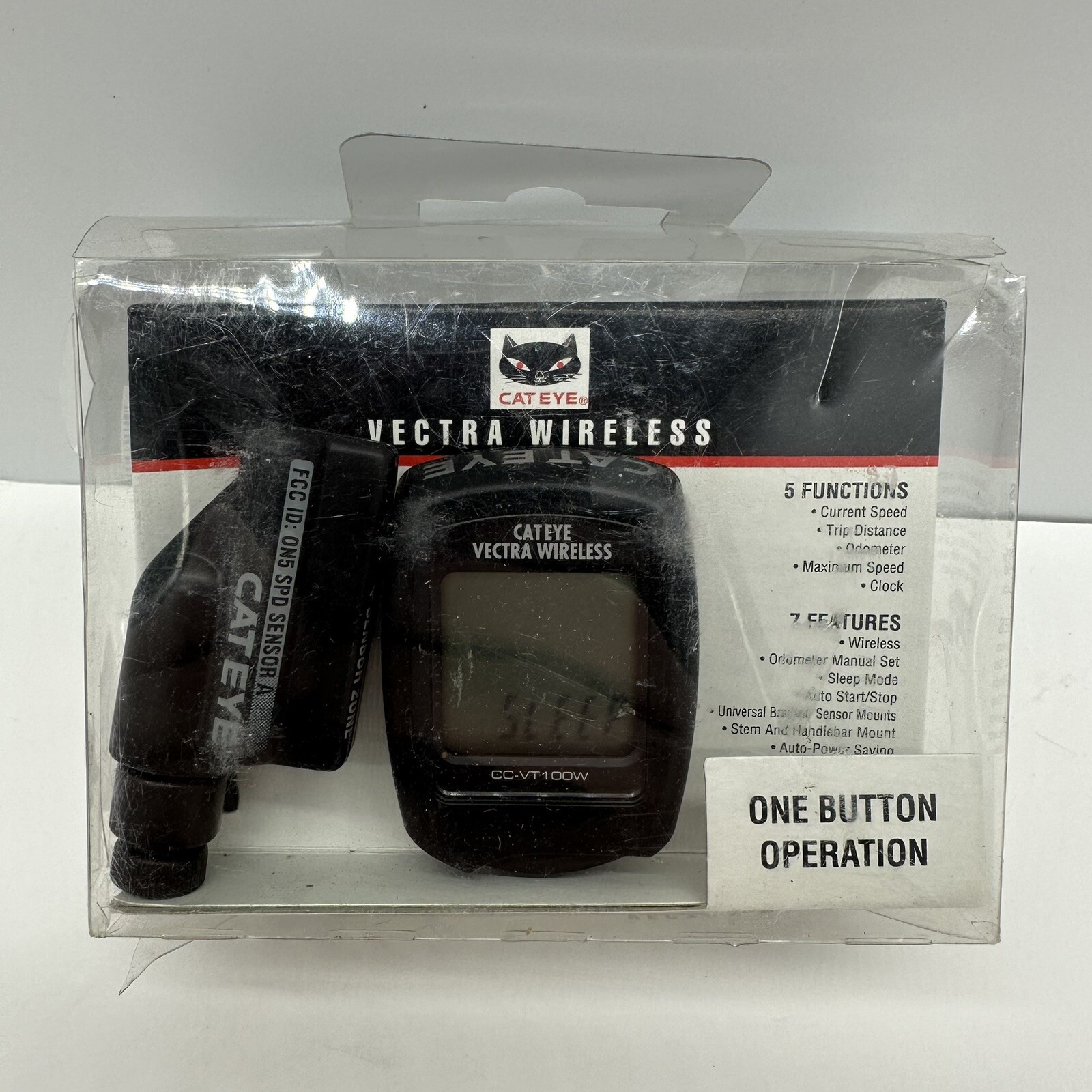 CatEye VECTRA Wireless 5 Function Cycling Computer Cc-vt100w for sale ...