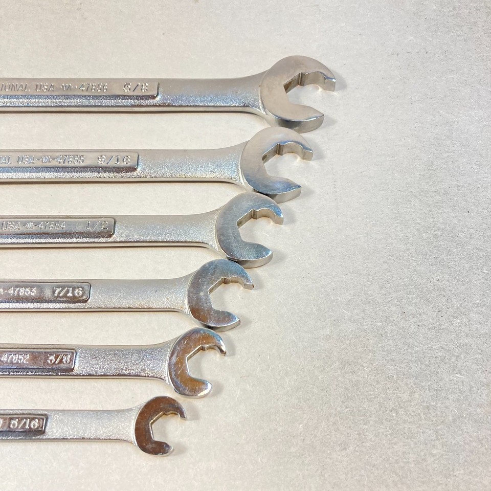 Craftsman Wrench Combination Quick Speed Set 6 Pc SAE 12 Point -VA- USA ...