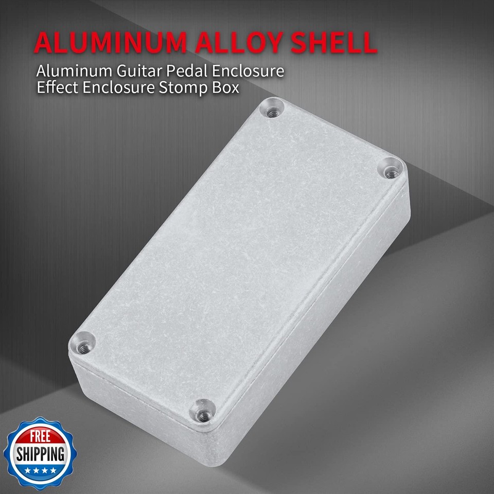 DaierTek 3pcs 1590G Guitar Effect Pedal Enclosure Diecast Metal ...