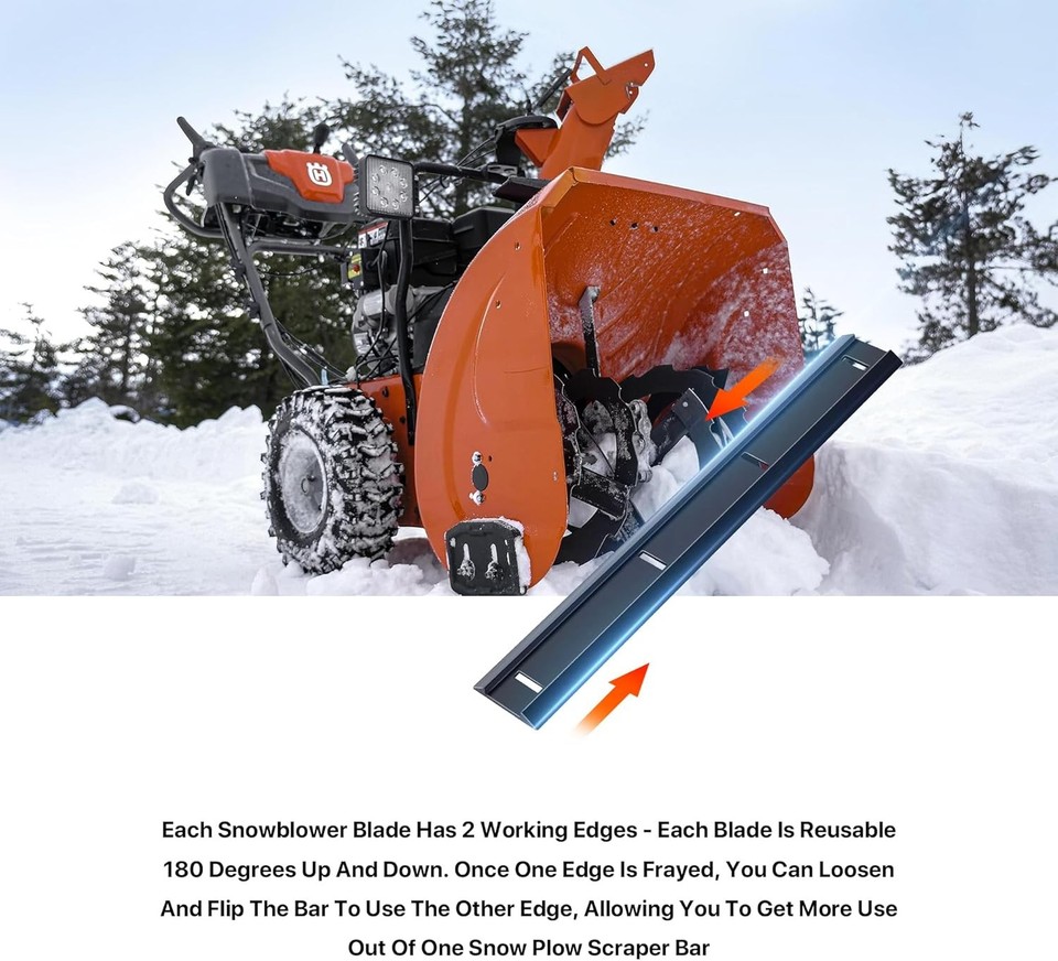 Snow Blower Scraper Bar For MTD Yardman Fits Cub Cadet Troybilt 731 ...