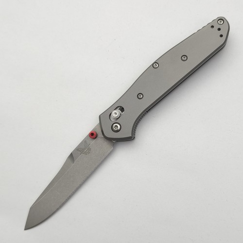Benchmade Limited Edition Osborne 940-2001 * Red Accents * Titanium ...