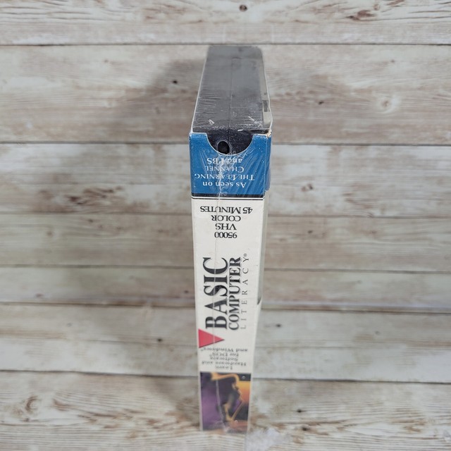 Vtg Collectible Basic Computer Windows Literacy VHS Video Tape & Diskette for sale online | eBay