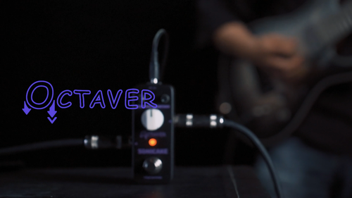 SONICAKE Octaver True Bypass Analog Classic Octave Guitar Bass Effects ...