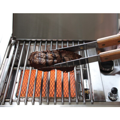 Broilmaster Gas Grill Infrared Sear Side LP Burner w/Shelf SS DPA153 ...