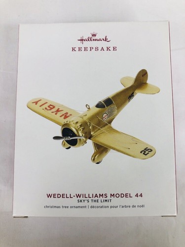 2019 Hallmark Keepsake Wedell-Williams Model 44 Ornament | eBay