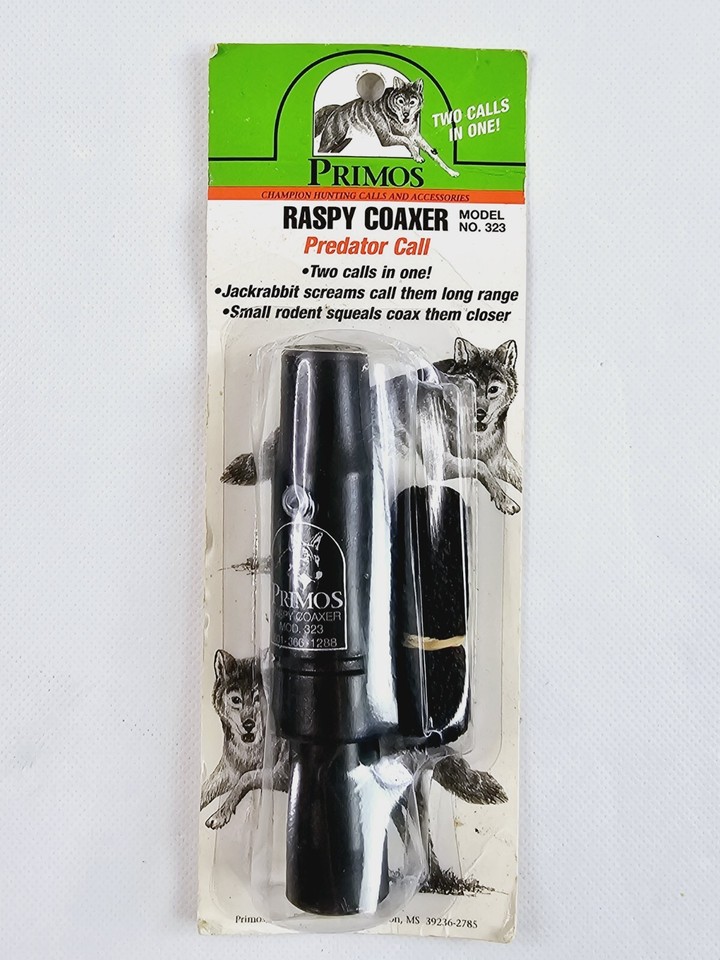 Primos Raspy Coaxer Predator Call Model 323 For Foxes Bobcats Coyotes ...