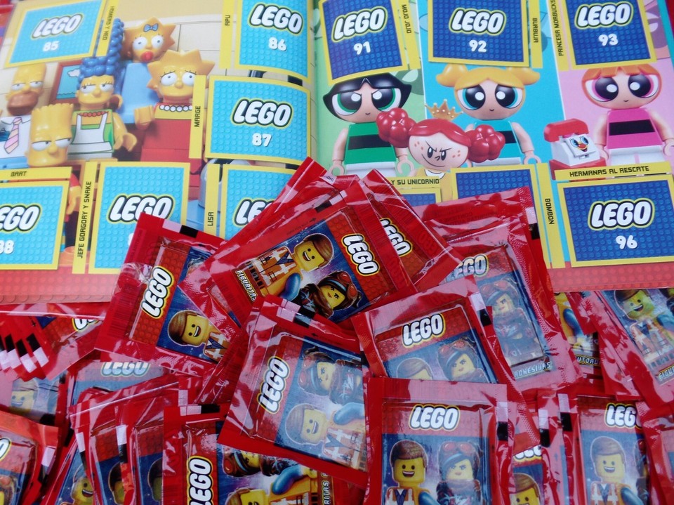 Lego All The characters in his movies 90 envelopes (450 .Cards) Plus ...