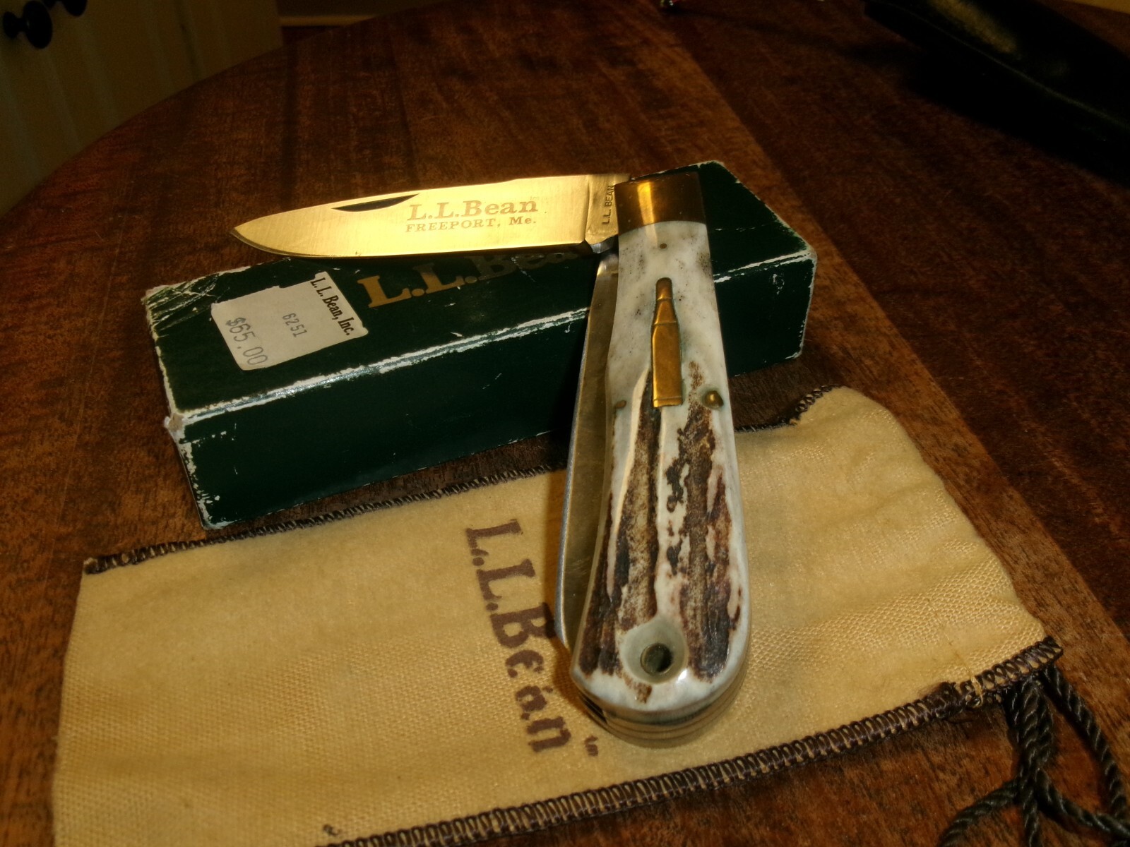 LL Bean stag large trapper by Bowen of Atlanta | eBay