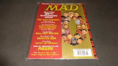 Mad Magazine #423 50th Anniversary Edition, November 2002 Free Shipping ...
