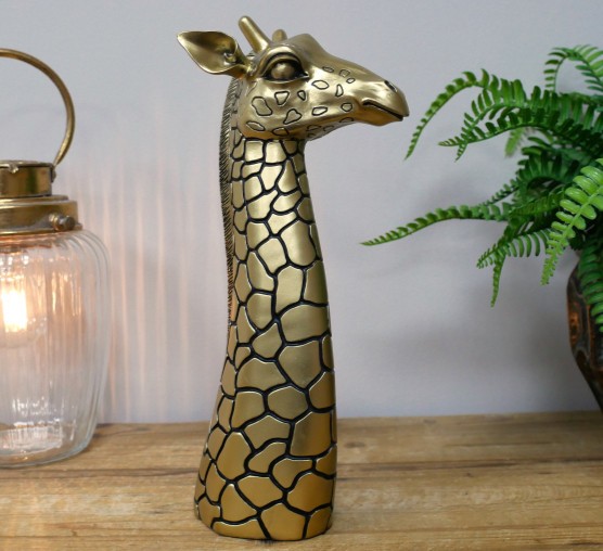 Gold and Black Giraffe Head 3 sizes | eBay UK