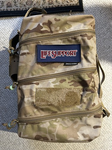 Spiritus Systems Delta Bag Multicam Arid/TKO Pouch, LifeSupport Patch ...