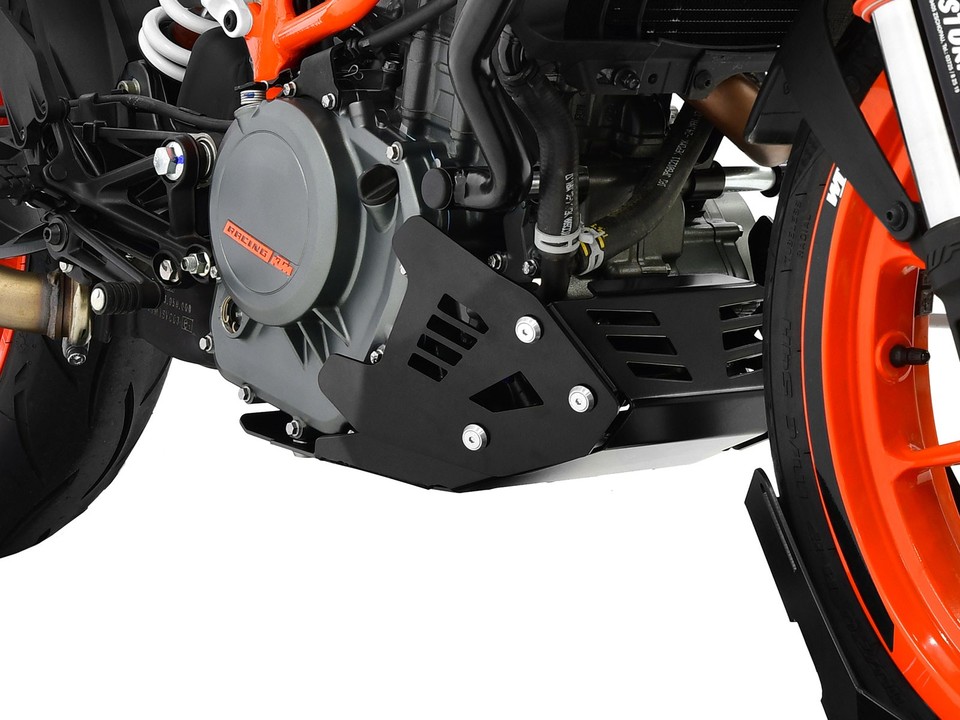 ZIEGER KTM 390 Duke Engine Protection Front Spoiler | 10004566 | Black ...