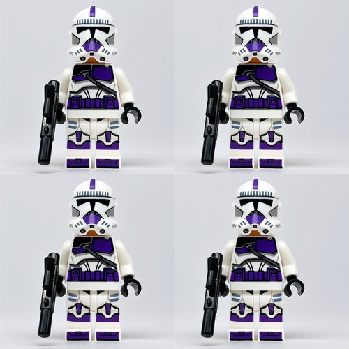 LEGO Star Wars 187th Clone Trooper Minifigures SW1207 Lot of 4 ...