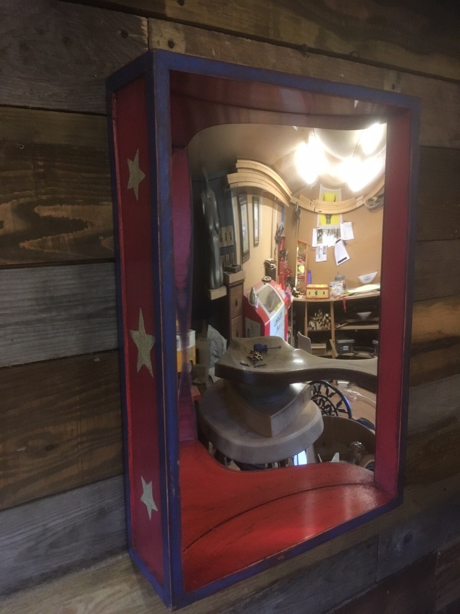 Hall Of Mirrors Fairground Vintage Fairground Distortion Carnival Hall