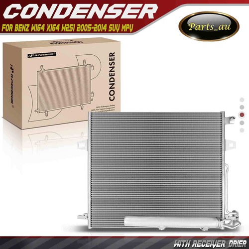 A/C AC Condenser w/ Receiver Drier for Mercedes Benz W164 X164 W251 ...