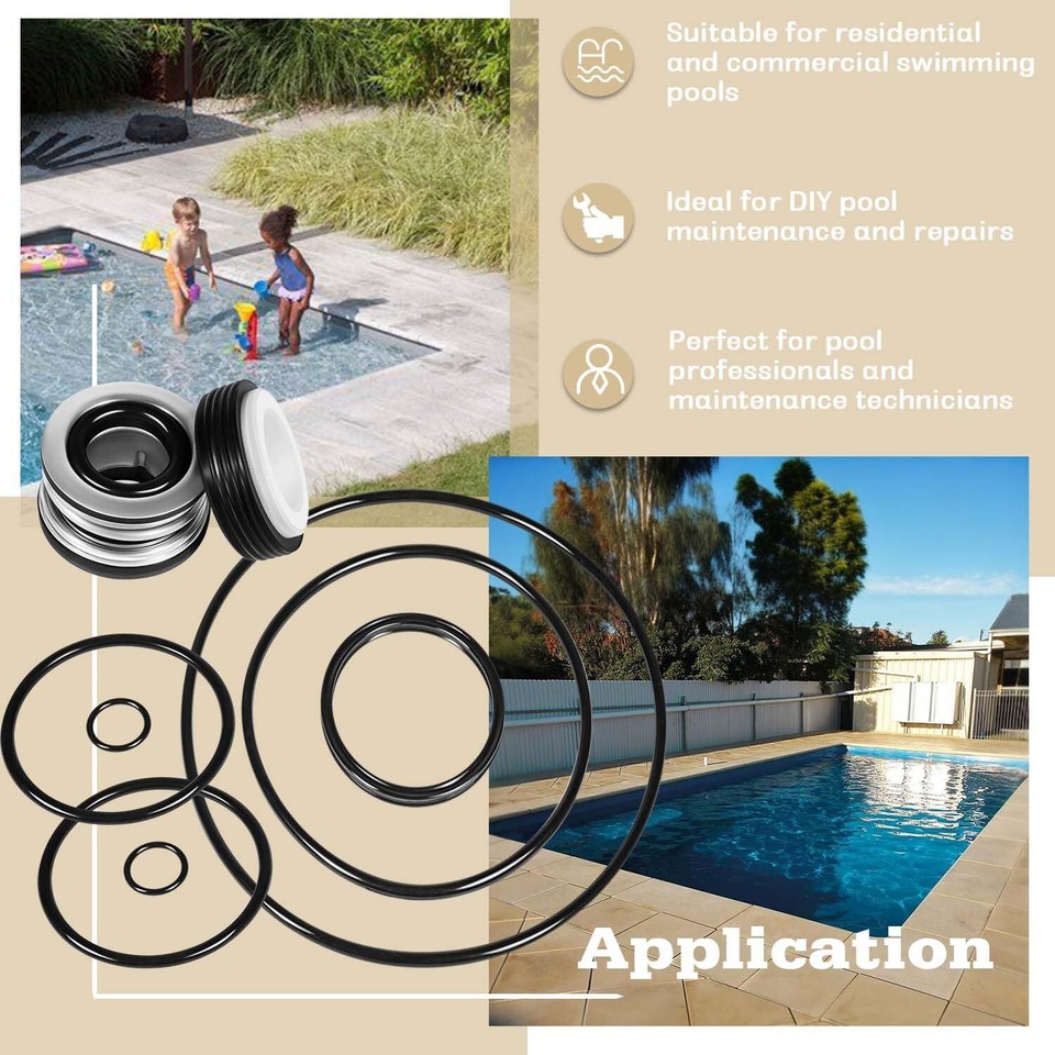 For Pentair SuperFlo SuperMax Kit 78 Pool Pump Gasket Seal O-Ring ...