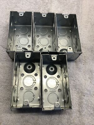 Lot of 5 Orbit HB-1-MKO Singal Gang Handy Box 1.88 Inch Deep MKO (3756 ...
