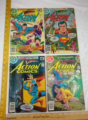 Action Comics 493 494 495 496 comic book lot Superman 1980s F-VF | eBay