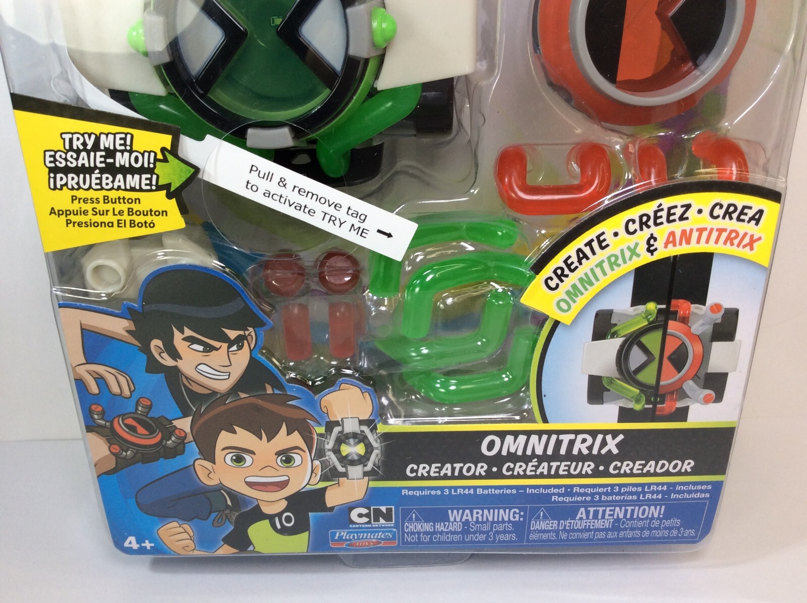 BEN 10 Omnitrix Antitrix Creator Watch Playmates 100+ Combinations ...