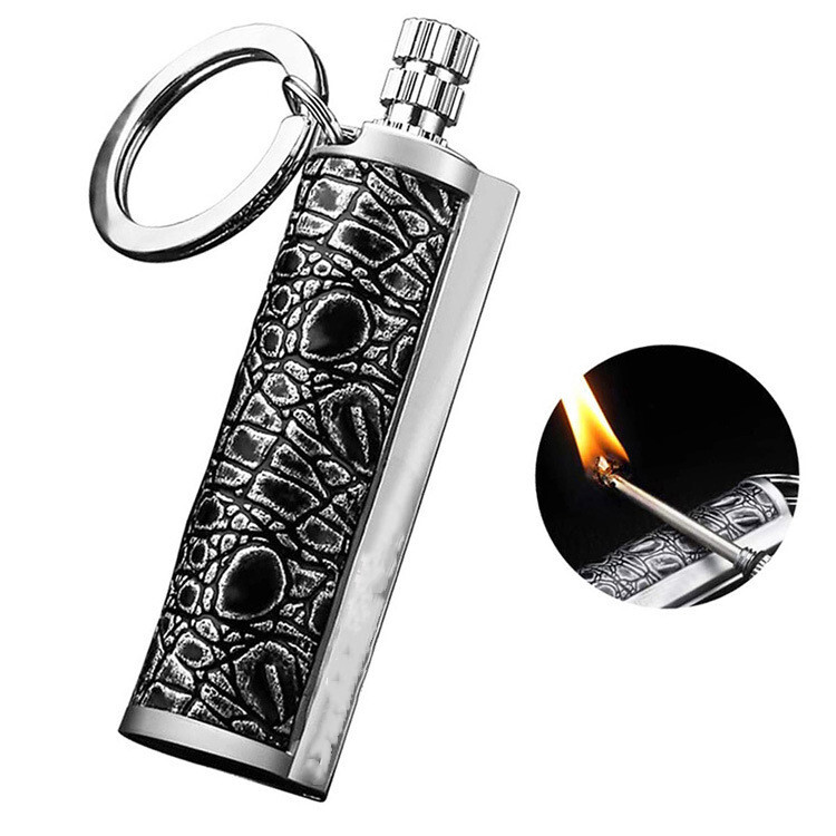 DRAGON’S Fire Starter Matchstick Lighter Waterproof Flint Metal BREATH ...