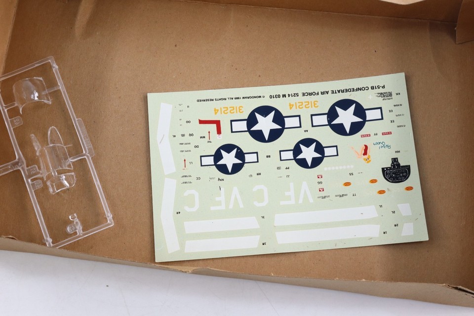 Monogram 1/48 P-51 Mustang Ghost Squardon Model Kit | eBay