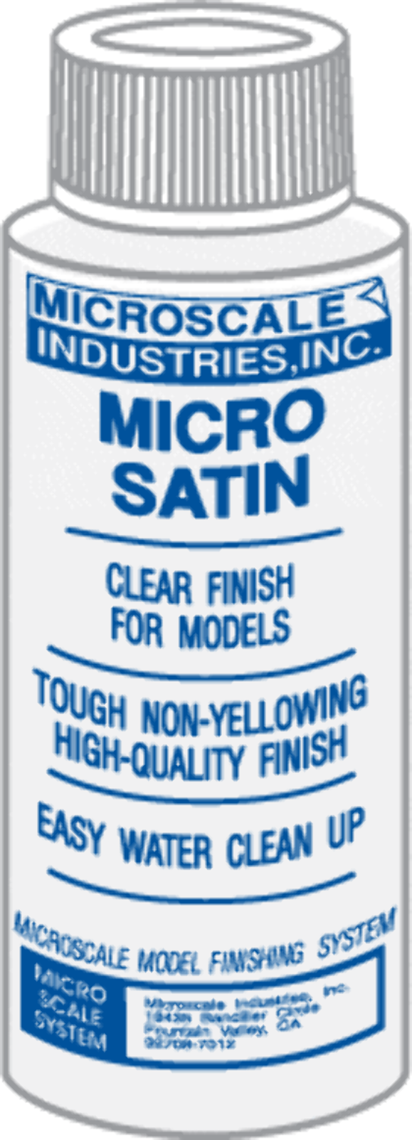 Microscale Micro Coat Gloss Satin Finish 1oz | eBay