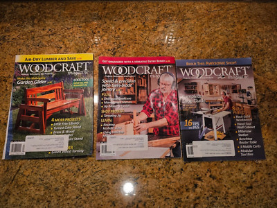 Woodcraft Magazines- Lot of 3 | eBay
