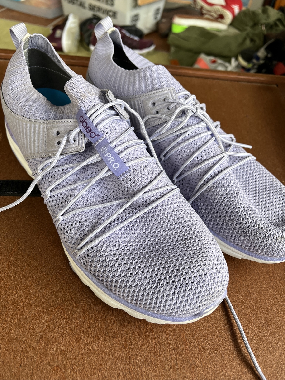 Abeo Pro Lite 2.0 Flex Trac Light Purple Comfy And Light Sneakers Shoes ...