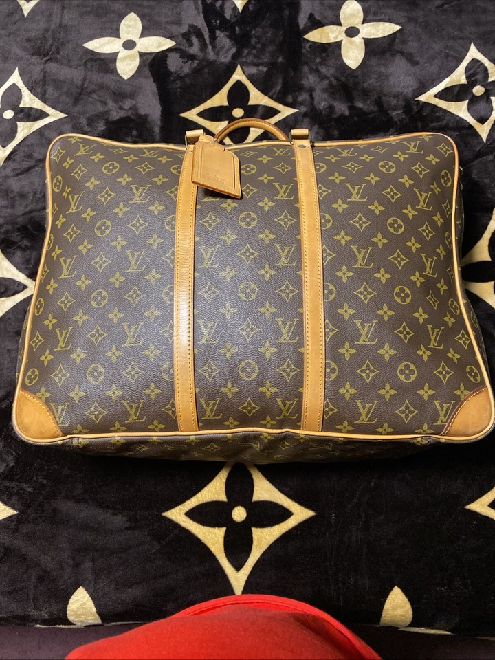LOUIE VUITTON MONOGRAM TRAVEL HANDBAG | eBay