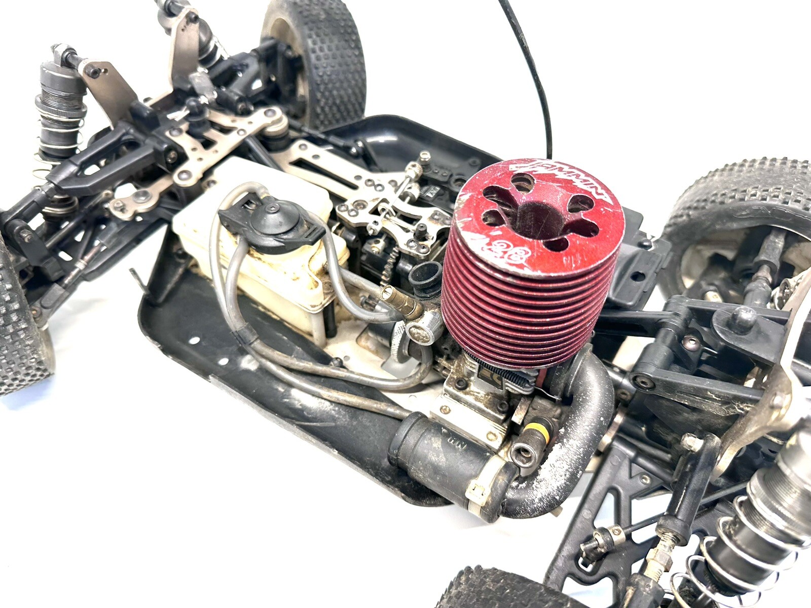 Ofna Jammin X1 CR 4wd 1/8 Nitro RC Racing Buggy VINTAGE W/ Engine ...