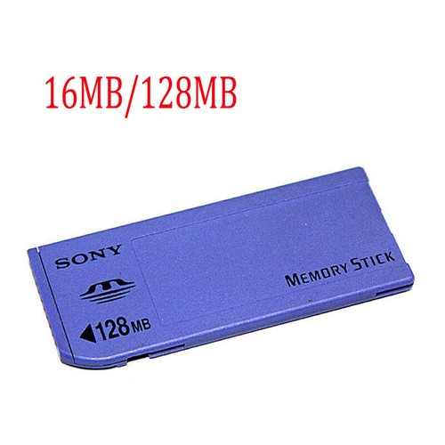 Genuine Sony 16MB/128MB Memory Stick MS Card, Long MS, For Sony Camera ...