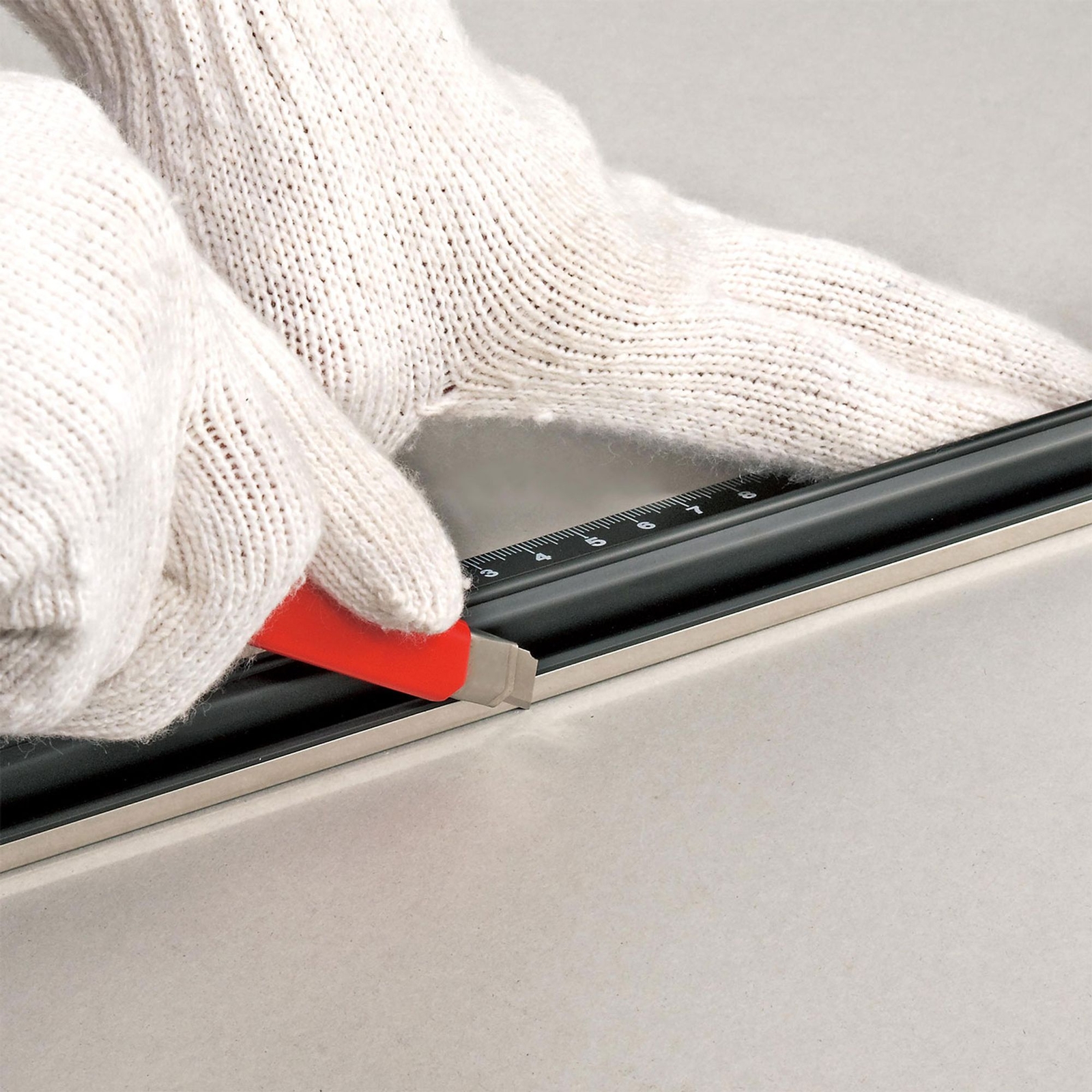 Tajima CTG-SL300 30cm Non-Slip Cutting Aluminium Aluminum Metal Ruler ...