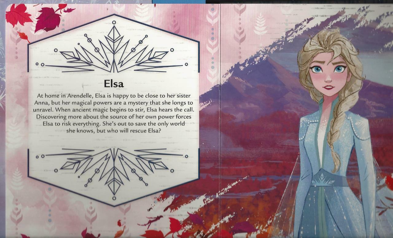 Disney Frozen II My Busy Books Story 10 Figurines Play Mat Elsa Anna ...