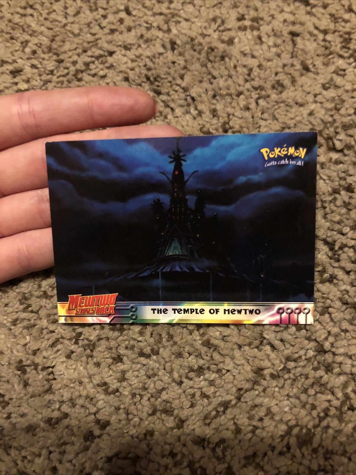 Pokemon Topps Mewtwo Strikes Back The Temple Of Mewtwo | eBay