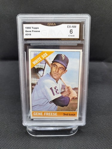 1966 TOPPS GENE FREESE CARD #319 EX-NM 6 | eBay
