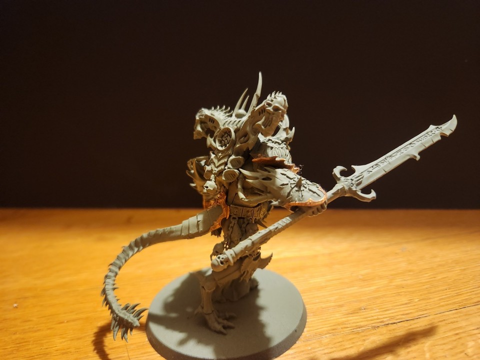 Warhammer 40k Death Guard Daemon Prince of Nurgle kitbash custom | eBay