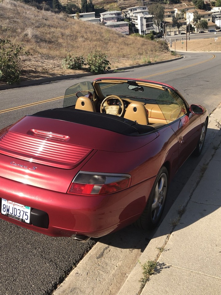 Porsche 911 996 997 Hardtop Cart Trolley Stand Rack & Hard Top Dust ...