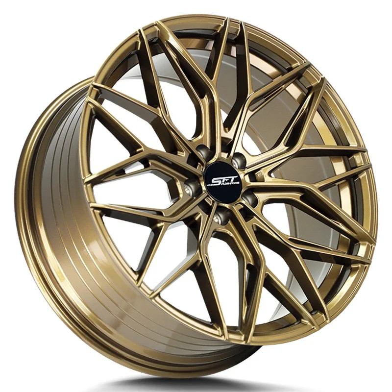 Shift SPLITTER Wheels 18x8.5 (30, 5x114.3, 74.1) Bronze Rims Set of 4 ...