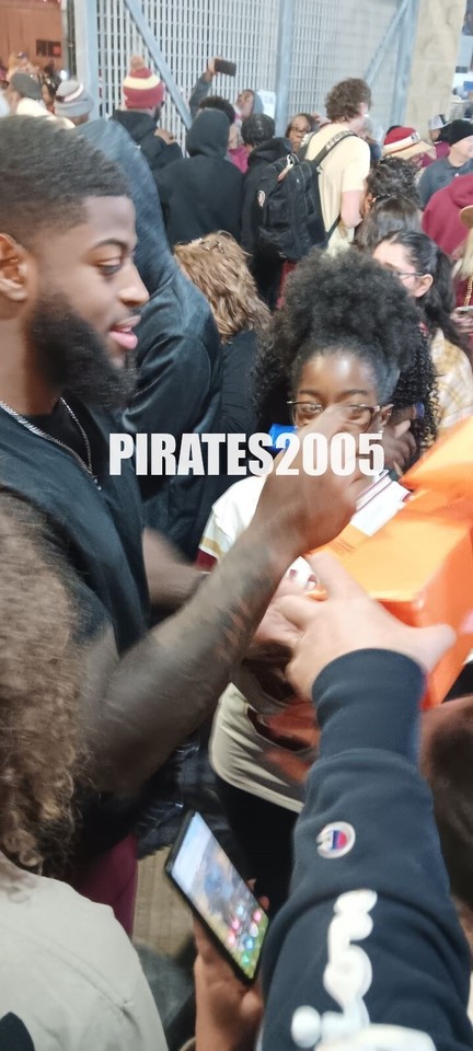 JARED VERSE SIGNED TOUCHDOWN PYLON FLORIDA ST. SEMINOLES STATE NFL STAR ...