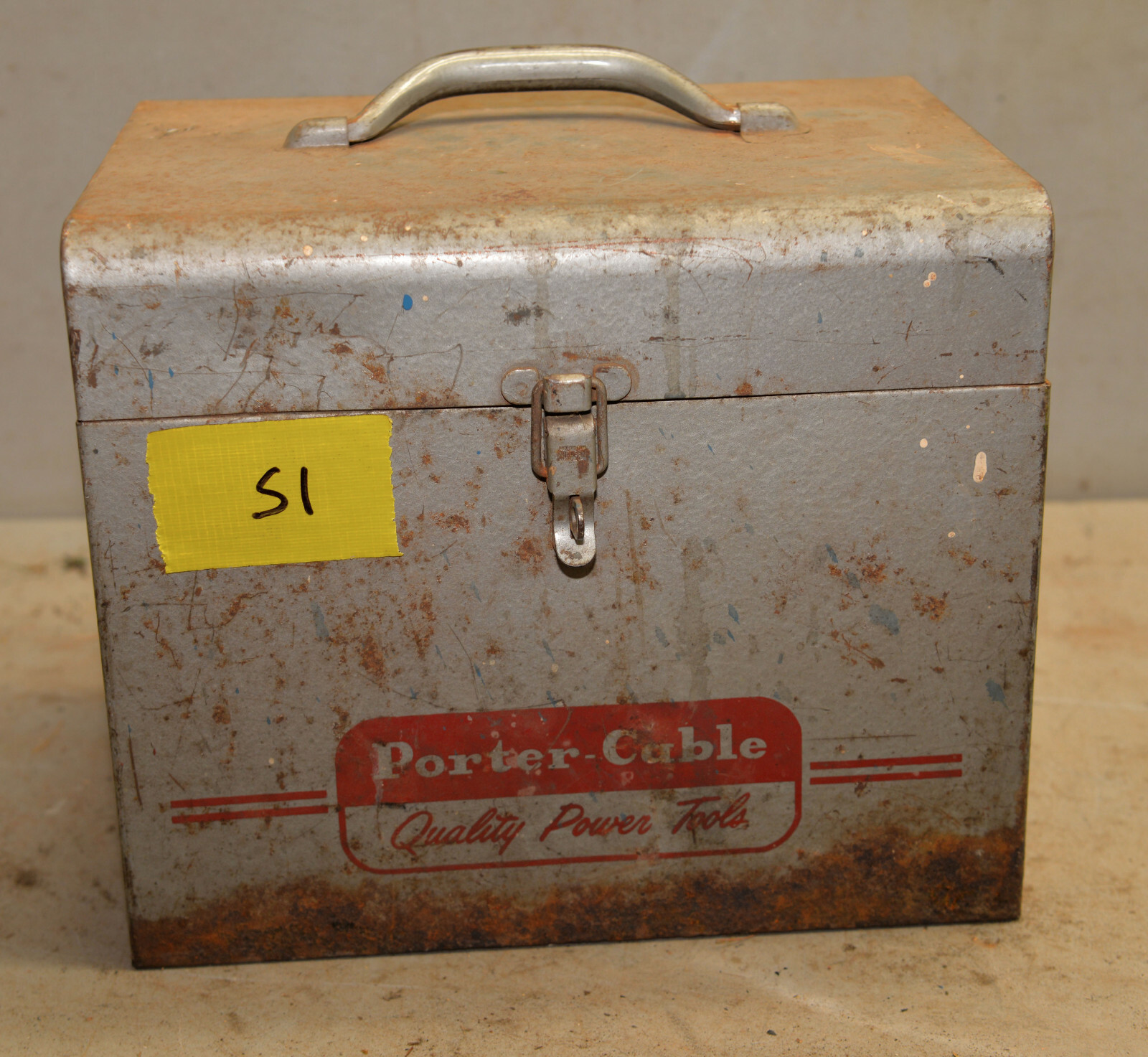 Porter Cable 1950 model 146 circular saw case collectible woodworking ...