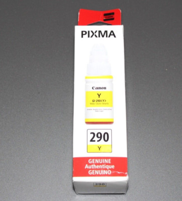 Canon PIXMA MegaTank GI-290 Ink Bottle 1598C001 Yellow !!! READ ...