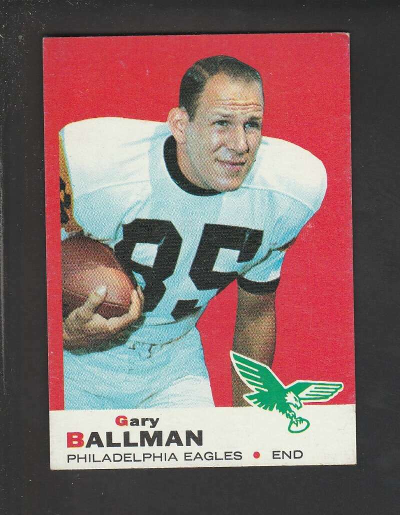 1969 Topps #41 Gary Ballman EX/EX+ Eagles 158318 | eBay