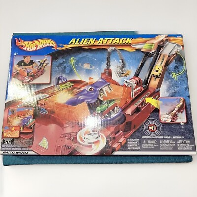 Hot Wheels Alien Attack Play Set - Sealed In Box 2002 | eBay